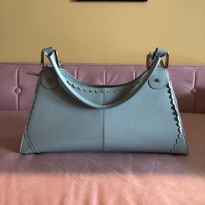 Via Spiga | Bags | Via Spiga Baby Blue Handbag | Poshmark